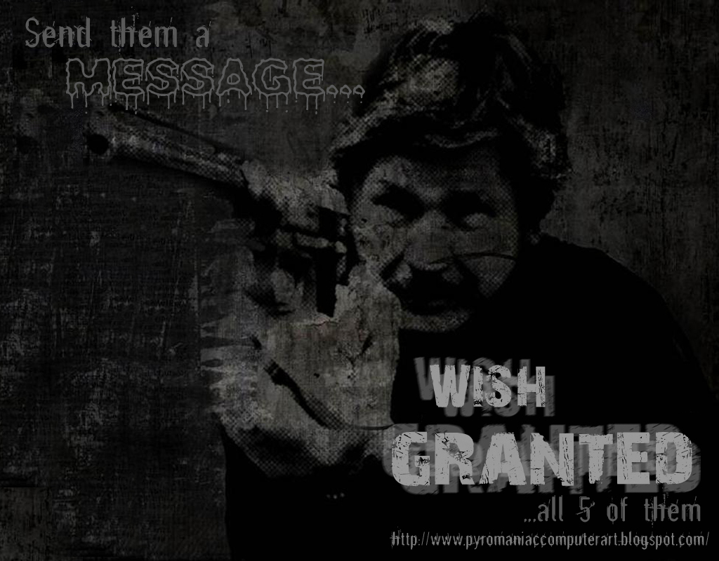 Pyromaniac Art: Death Wish Wallpaper