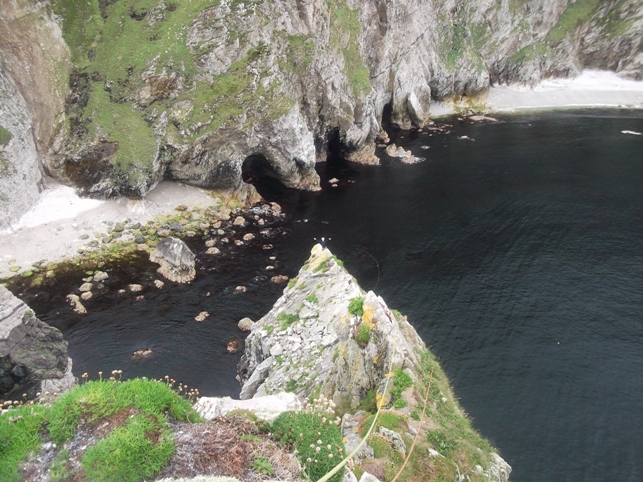 Donegal Rock Climbing. Unique Ascent: Irish Sea Stacks. Cnoc na Mara