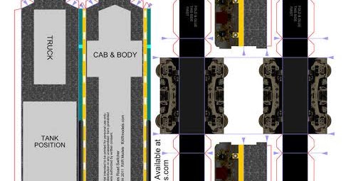 Indian railways paper model