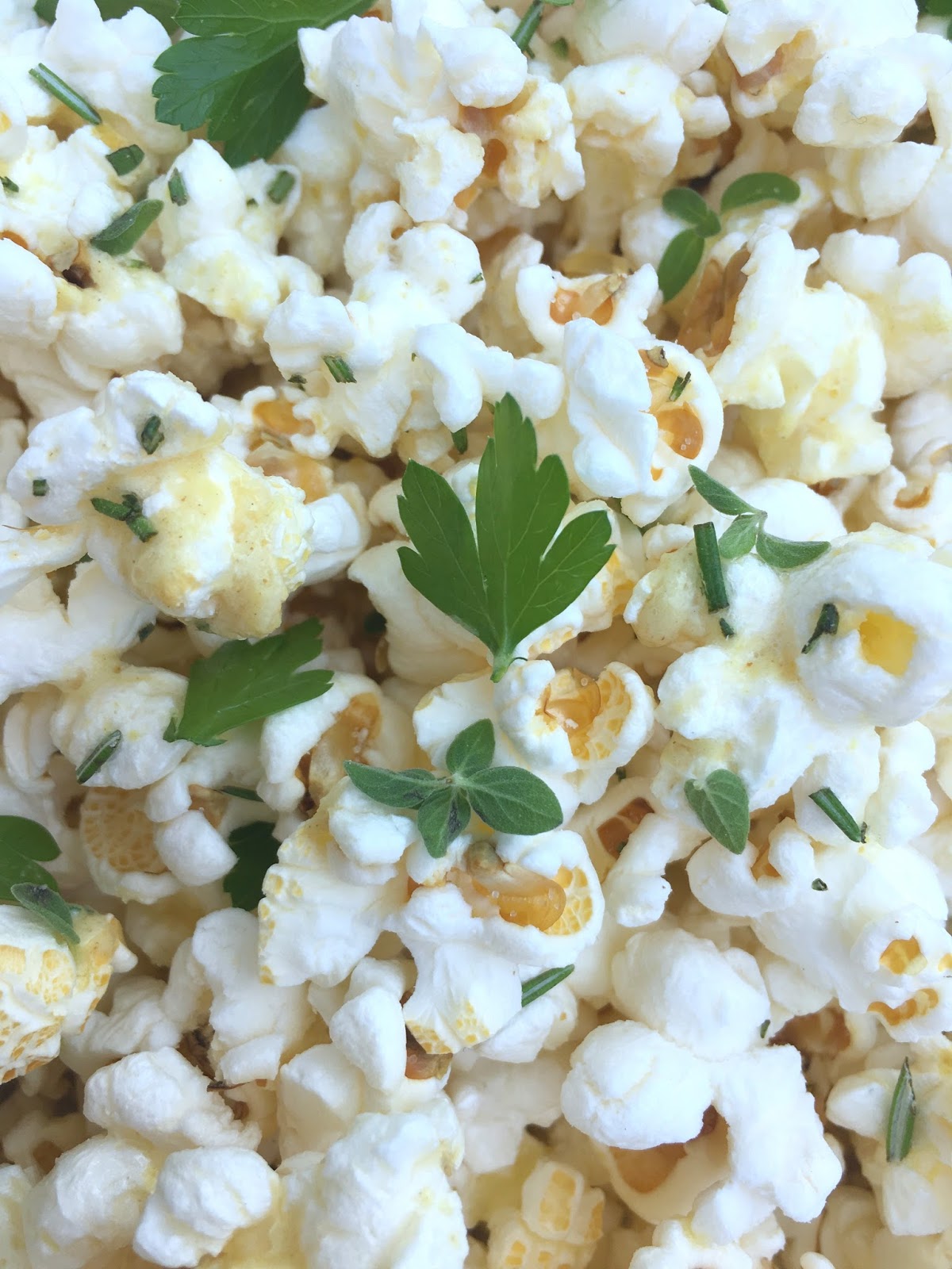 Jac o' lyn Murphy: Summer Herb Popcorn & 5 shows to Binge Watch eating it