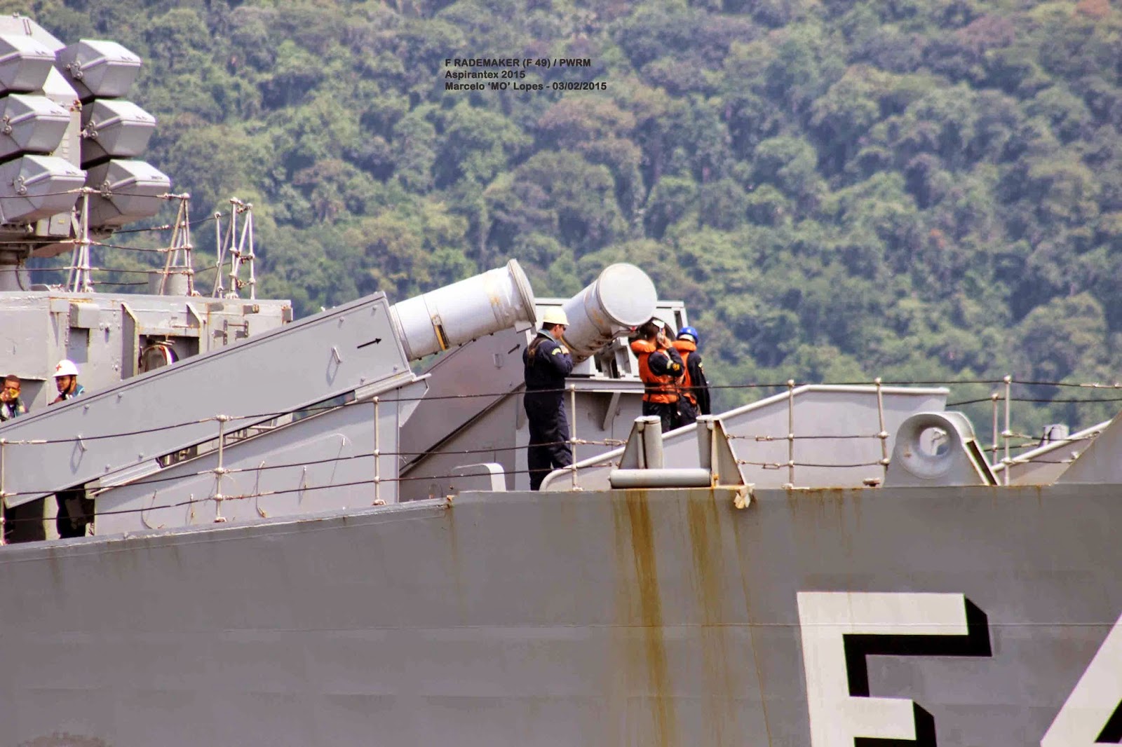 Santos Shiplovers: F. Rademaker (F 49) - Aspirantex 2015, Santos (Imagens)