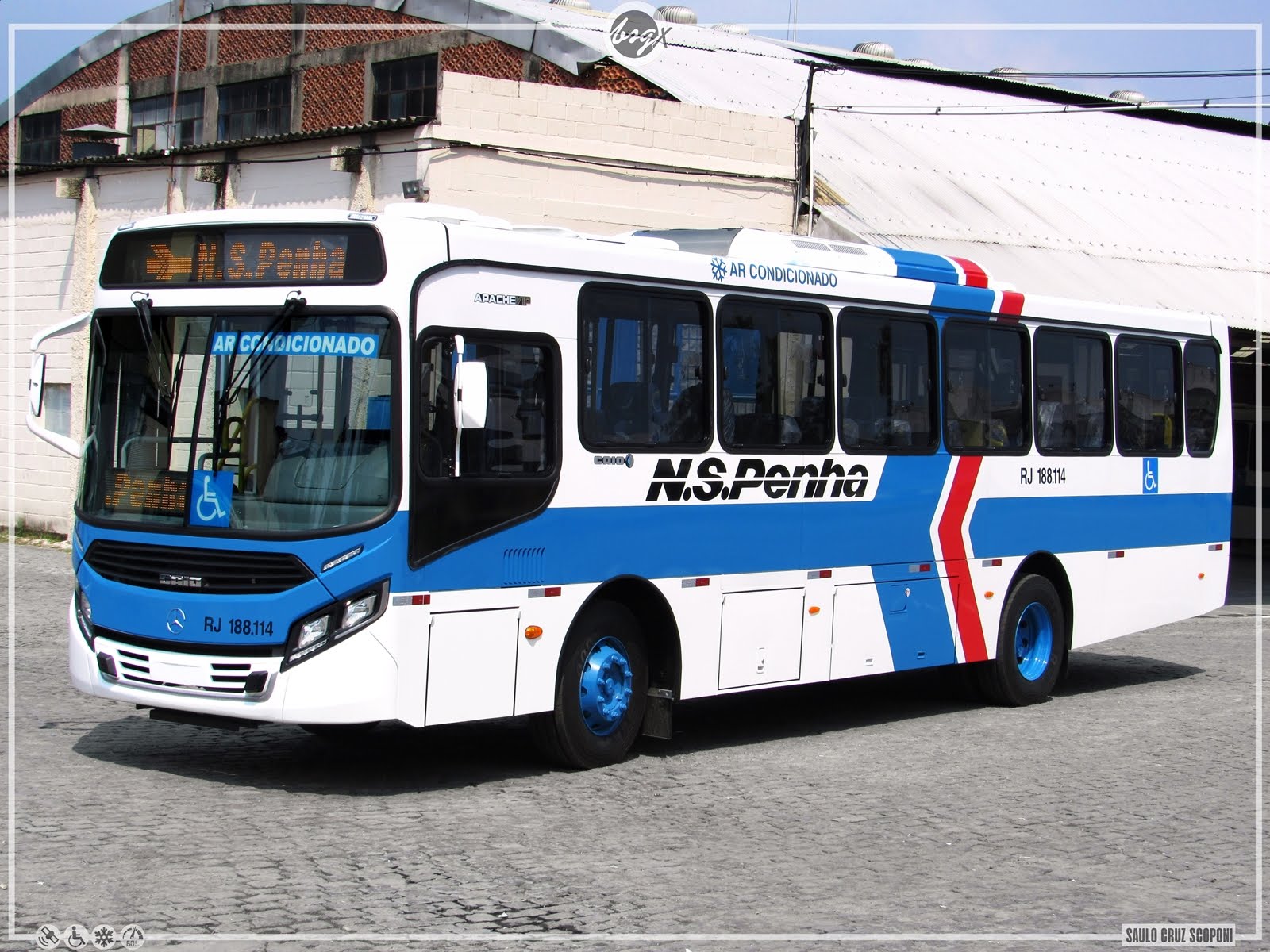 Baixada recebe mais 15 novos ônibus refrigerados da N. S. Penha - Meu ...