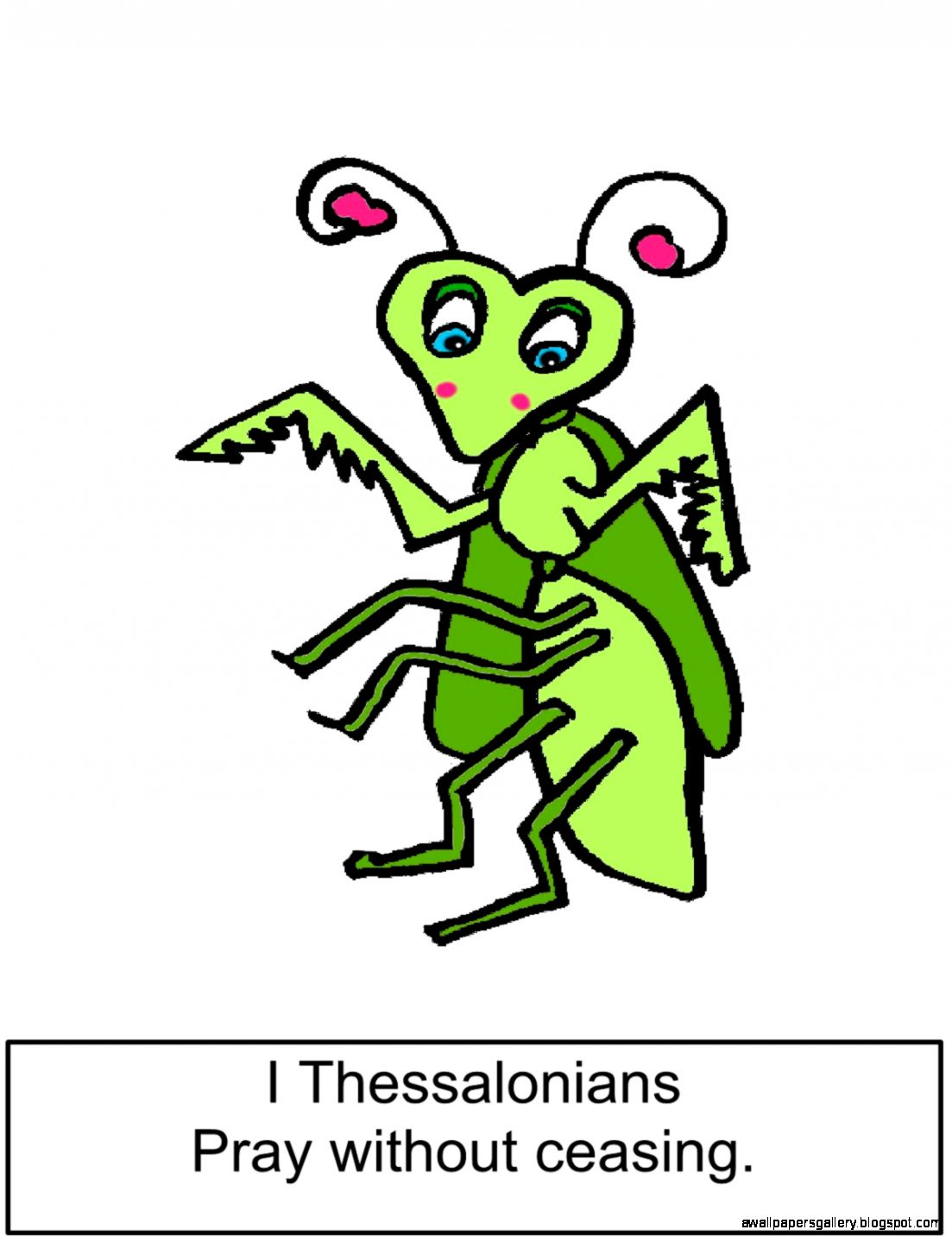 Praying Mantis Clipart | Wallpapers Gallery