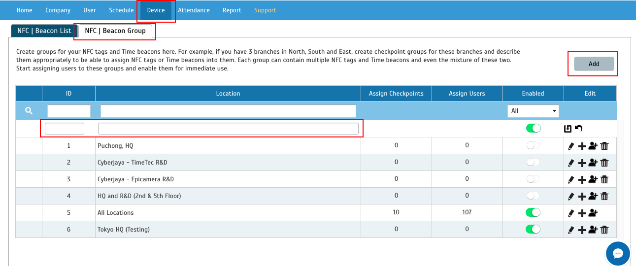 How to Enrol Time Beacon/ NFC in TimeTec TA using Android Smartphones ...
