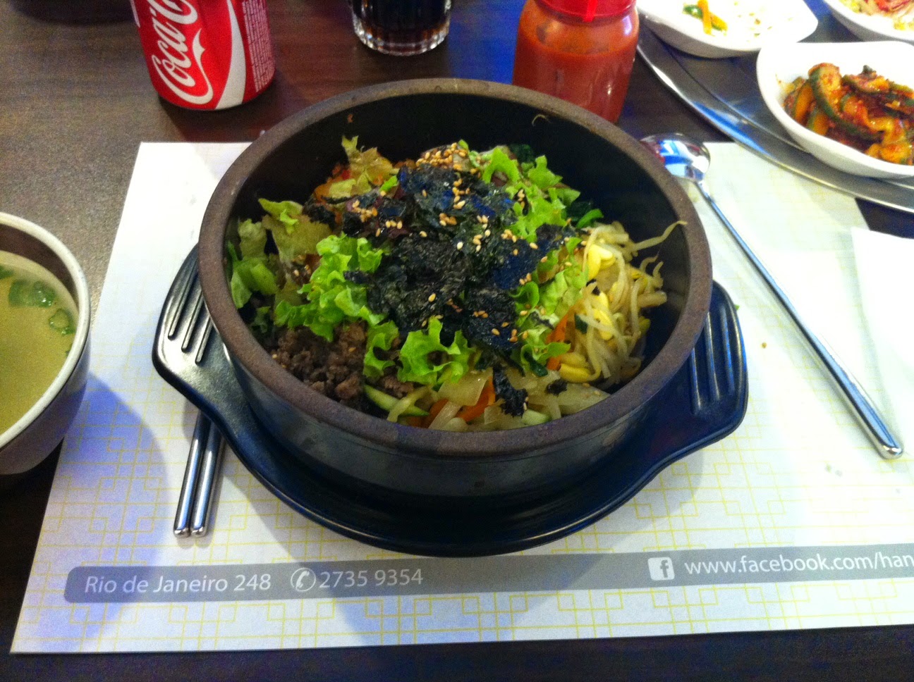 Señorita Tips: [Recomiendo] Hansoban, comida coreana