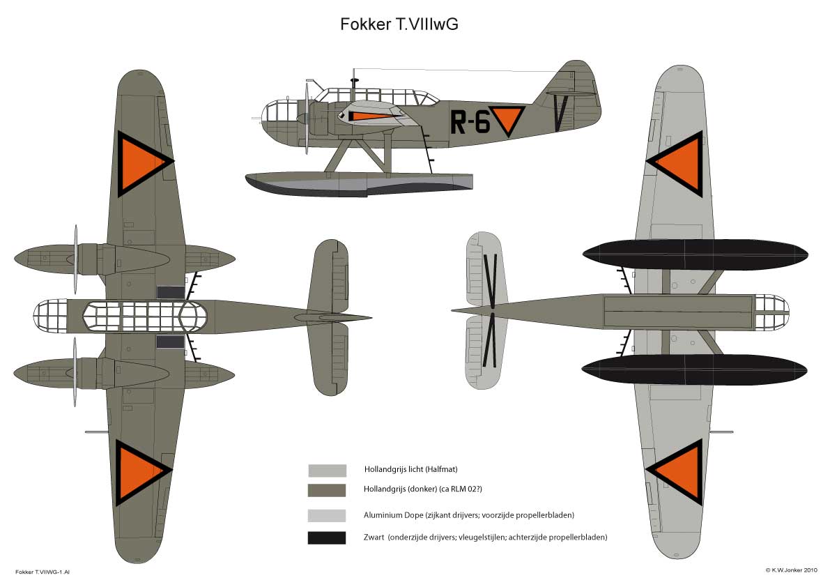 World War II Combat Aircraft: Fokker T.VIII-W