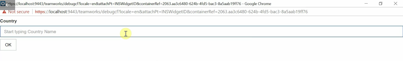 Type Ahead Text from List Sample in IBM BPM