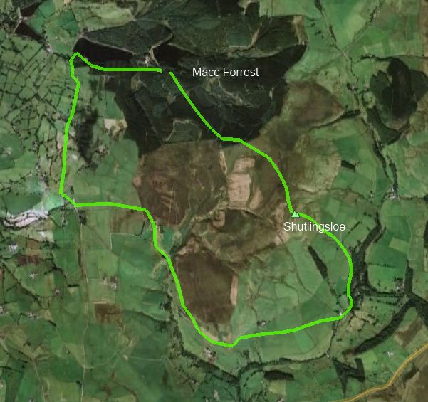 Don’t follow me, I’m lost too.: Macc Forest & Shutlingsloe = About time
