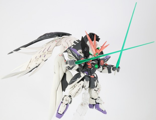 Custom Build: RG x SD Wing Gundam Zero Custom EW