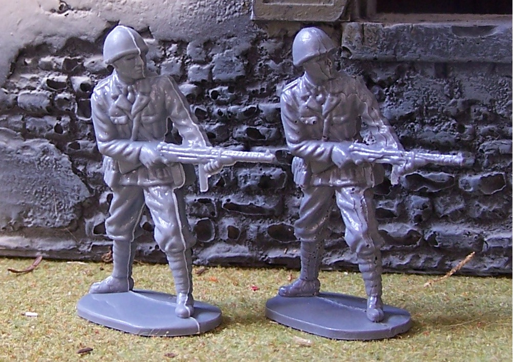 WWII Plastic Toy Soldiers: Mold Making and Casting