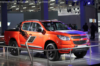 Auto Expo 2016 by SouLSteer: Orange Chevrolet Colorado High Country 2.8 ...