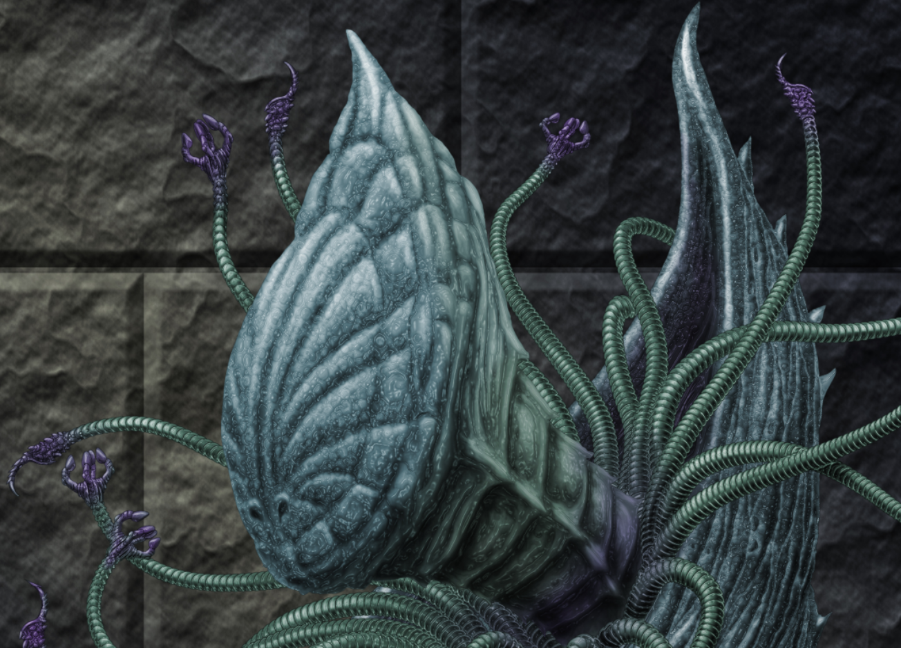 My Vain Doodles: Flying Polyp Study