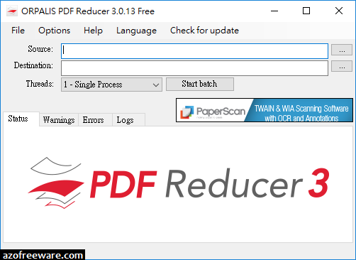 ORPALIS PDF Reducer 3.1.22 - PDF檔減肥軟體 - 阿榮福利味 - 免費軟體下載