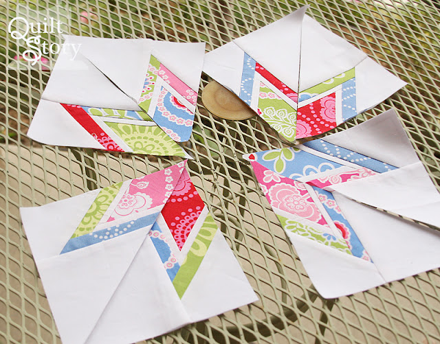 Quilt Story: Foundation Paper piecing tutorial...