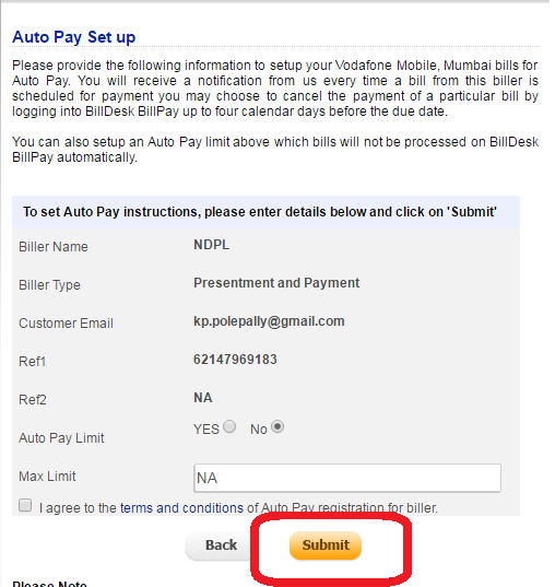NDPL Bill Payment through the Billdesk | NDPL Bill Payment