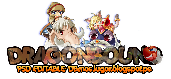 Recursos editables (.PSD) para Dragonbound | DBmosJugar