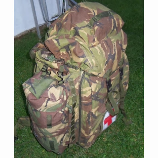 Webbingbabel: British Army Medical Rucksack 120 L