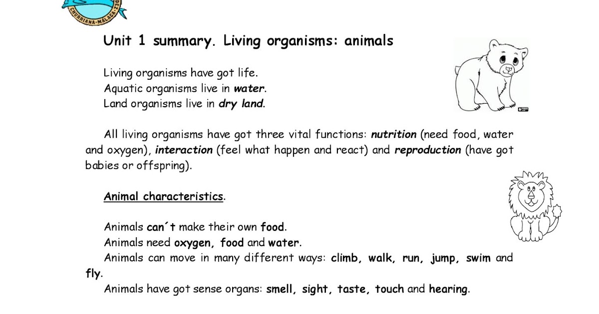 BLOG PROFE GERMÁN. CEIP MANUEL FERNÁNDEZ CHURRIANA: UNIT 1. ANIMALS ...