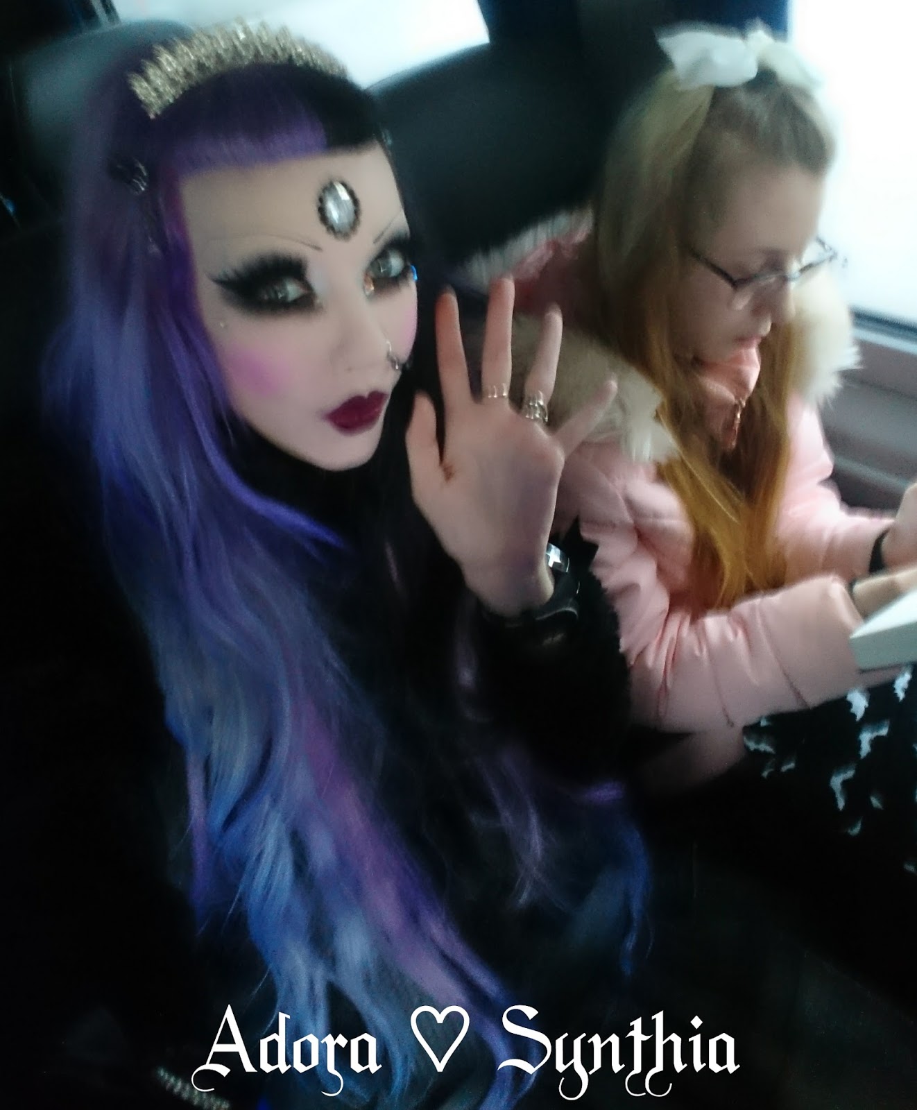 Adora BatBrat: Today's Goth look - Cute Goth to Stockholm