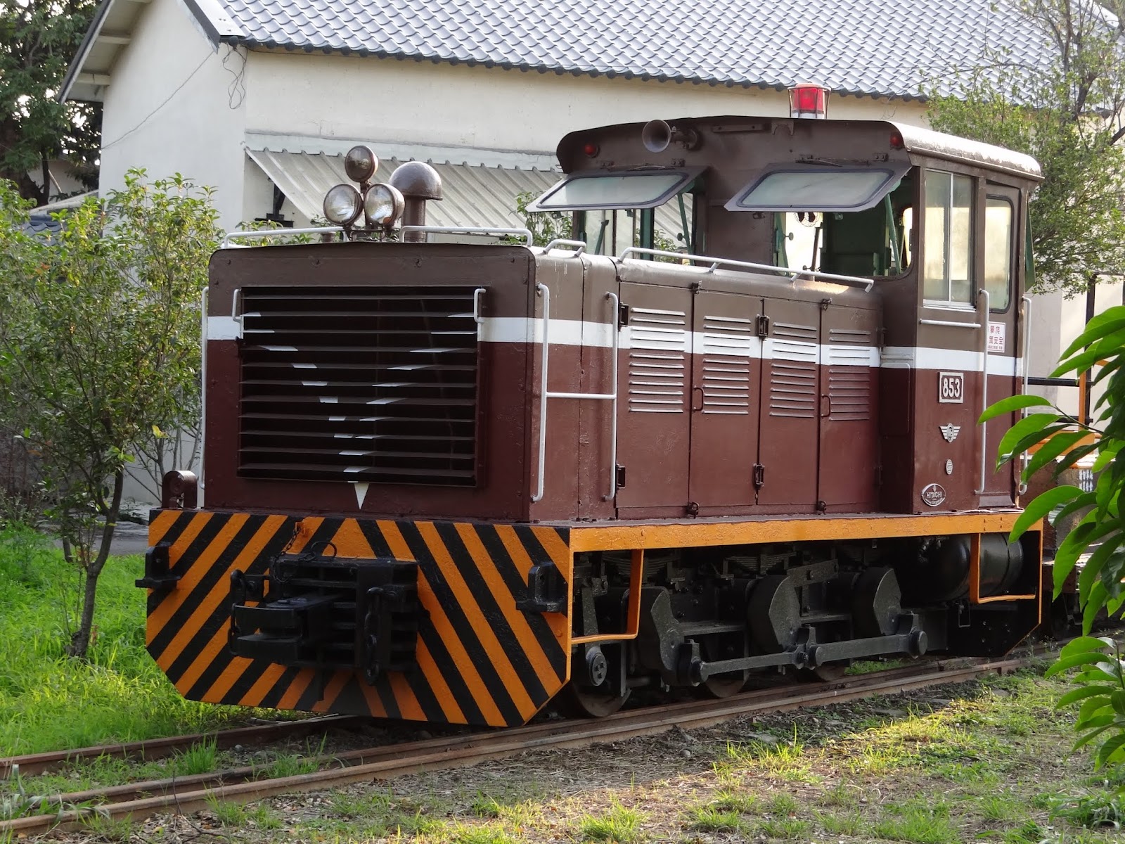 Blair's 鐵道攝影: 日立柴油機車853號 / HITACHI Diesel Locomotive No. 853