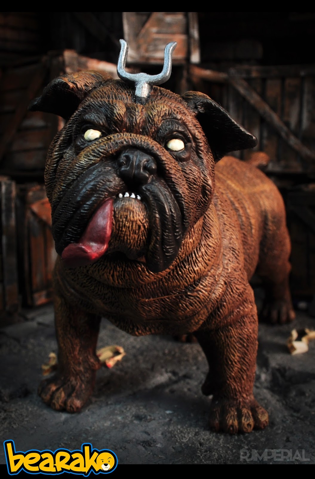 Bearako's Corner: TOY CUSTOM: Lockjaw (Inhumans)
