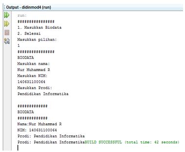 Seleksi kondisi (Percabangan) pada pemrograman Java Netbeans beserta ...