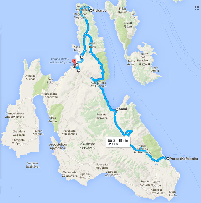 Jaik's Travel Blog: Day 13: Kefalonia, Melissani Cave, Fiskardo