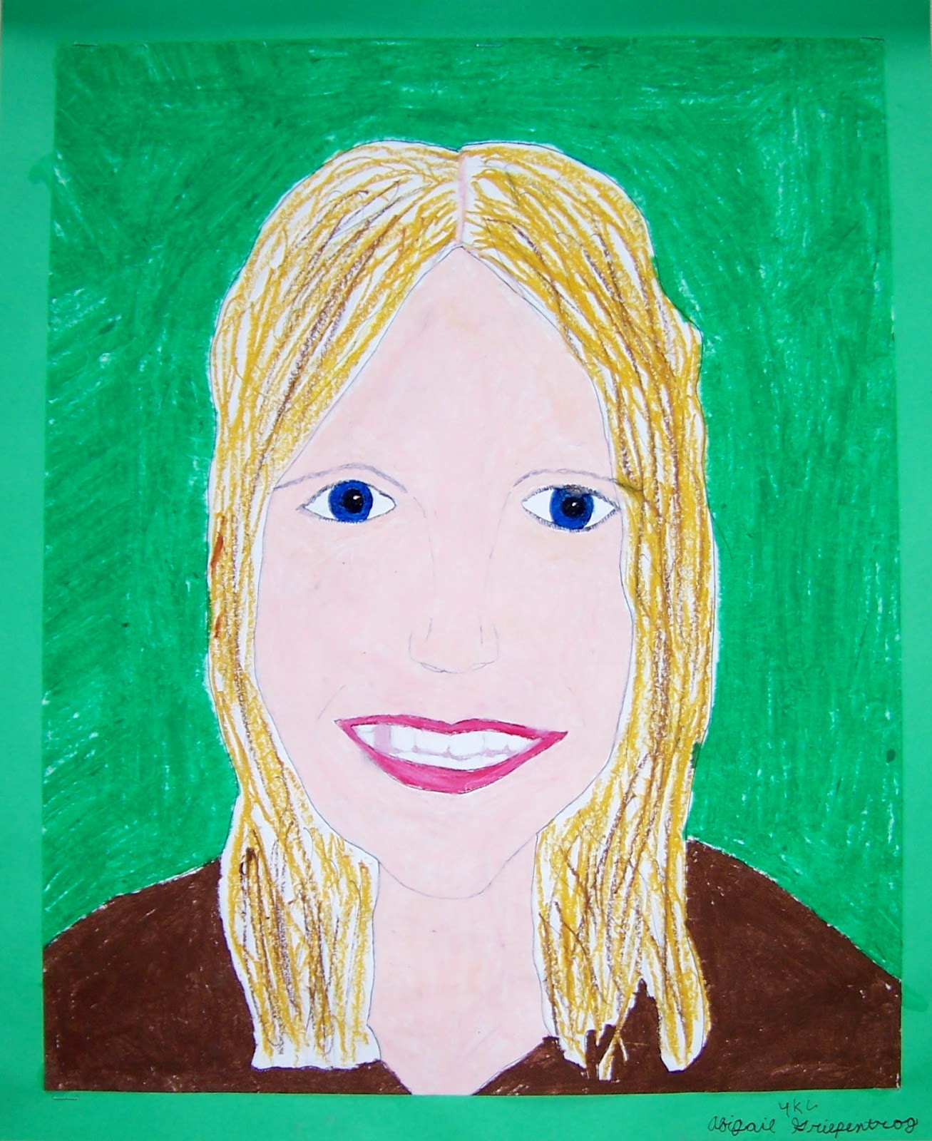 art & ideas that grow: Self Portraits -4th Grade