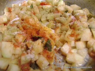 Kavi's Kitchen: Nool Kol Masala (Turnip/Kohlrabi Masala)