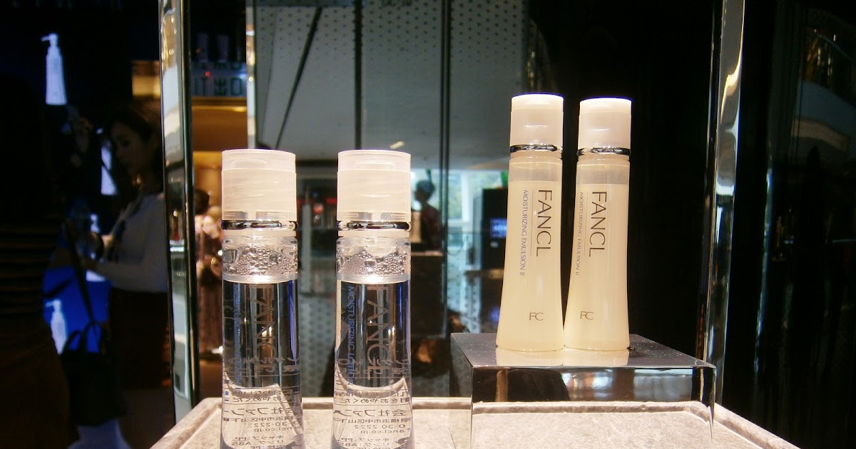 Fancl's Launch in Singapore: My Trip to Hong Kong Part 1 - Learning ...