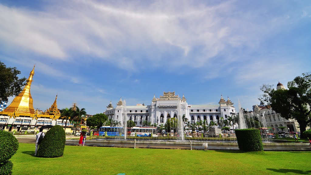 Yangon City Hall - Old Myanmar Travel Reviews