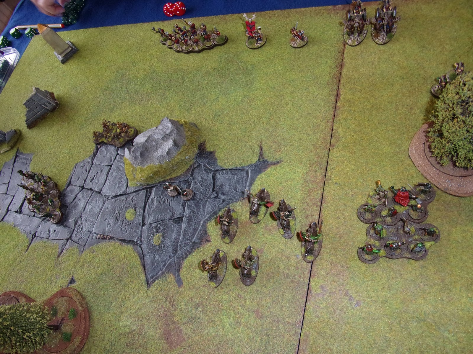 The Periodic Painting Table: Trying Dragon Rampant