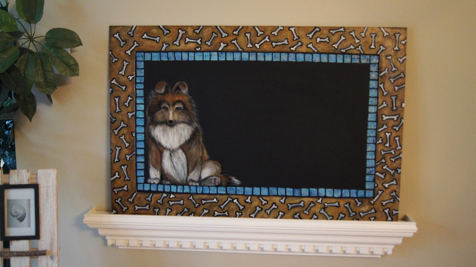 Artistic Environments: Puppy Love? Dog Board Chalkboards Perfect for ...