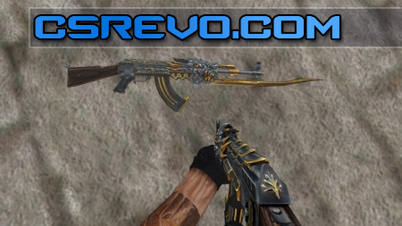 Skin AK47 - Crossfire Beast - HD CS 1.6 - CS Revo!