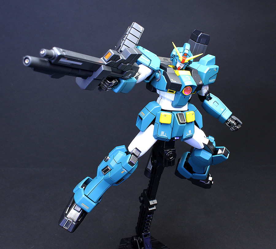 GUNDAM GUY: HGBF 1/144 Gundam Leopard Da Vinci - Painted Build