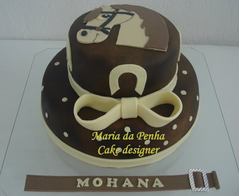 Maria da Penha - Cake designer: Bolo Cowboy