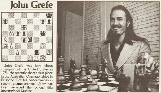CHESS COACH , ajedrez a la orden: M.I. John Grefe 1947-2013