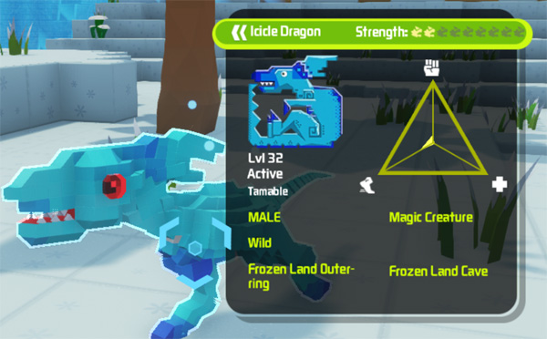PixARK: Icicle Dragon