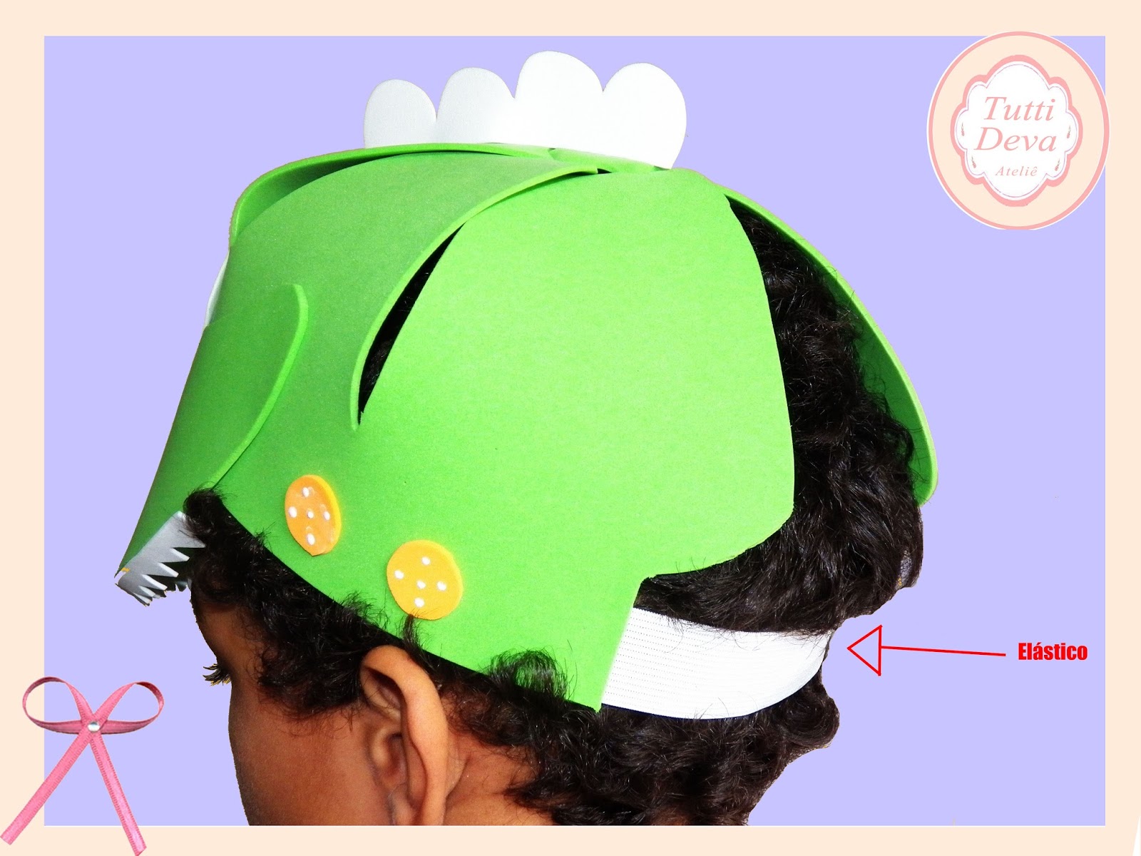 Tutti Deva: Boné em E.V.A