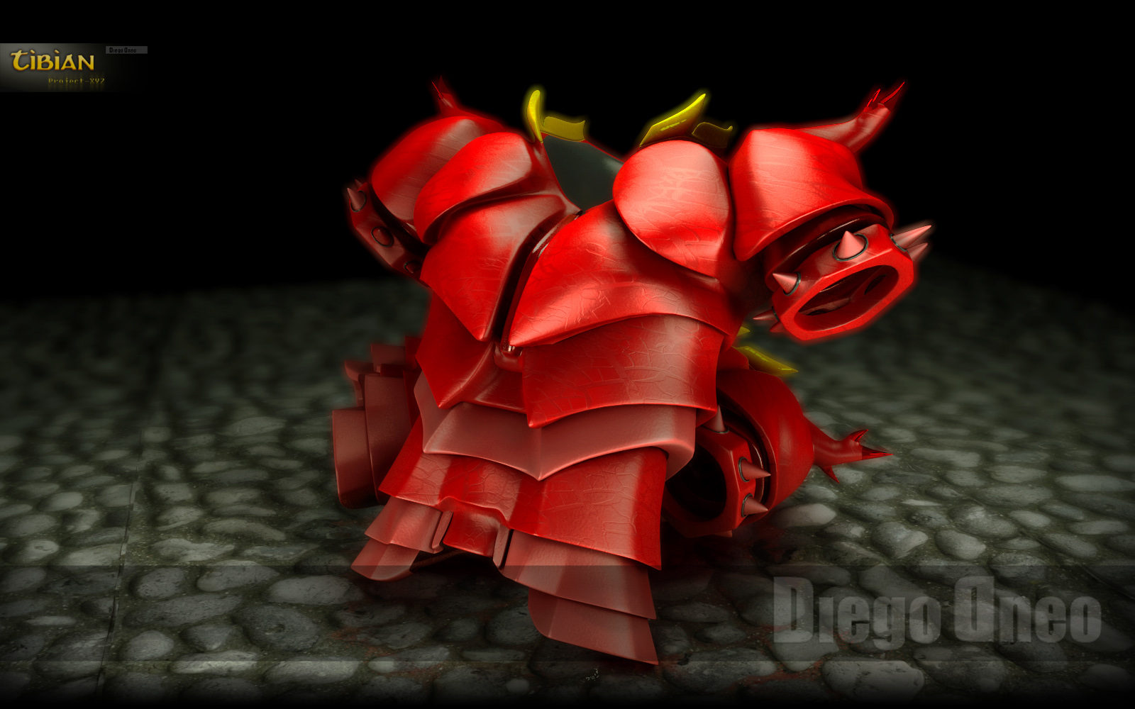 Diego Dneo - 3D Artits&Designer: Tibian Project XYZ - "uP&wiP" - Tibia 3D