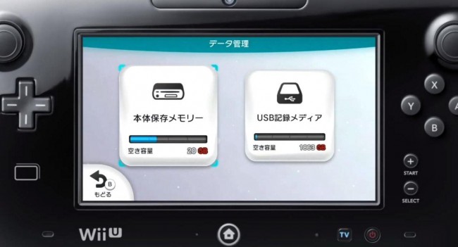 Nintendo divulga detalhes sobre armazenamento no Wii U - Nintendo Blast
