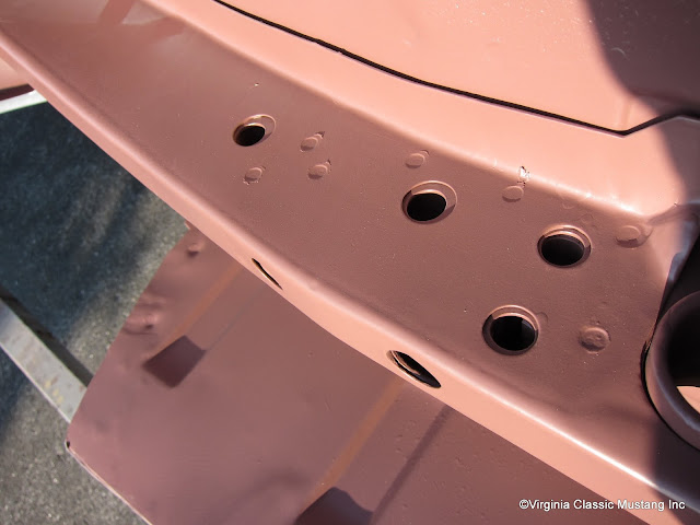 Virginia Classic Mustang Blog: 1965-70 Mustang Rear Frame Rail Crush Tubes