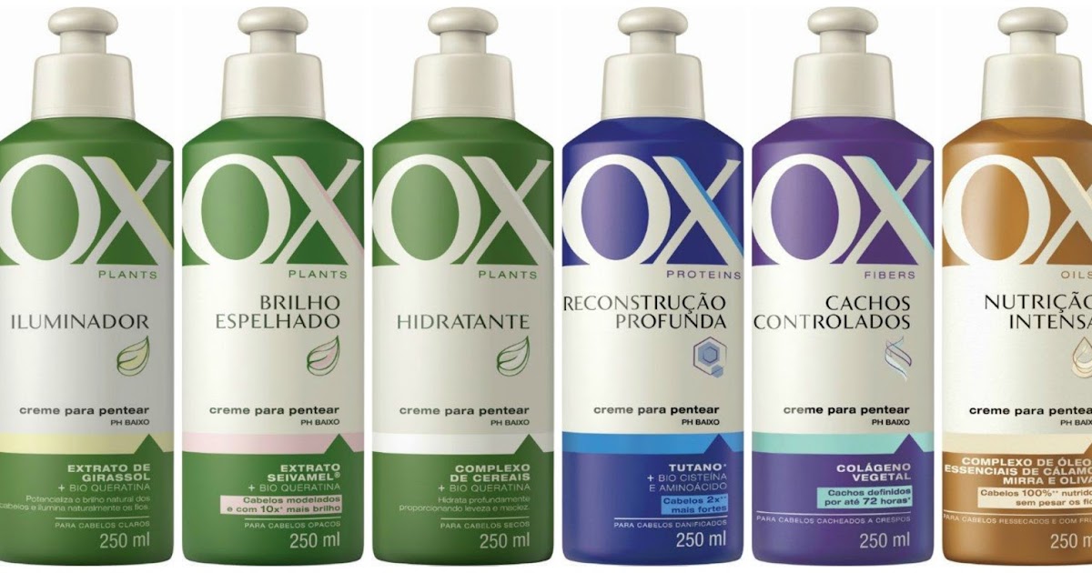 Cremes para pentear OX. | Feminices e Afins