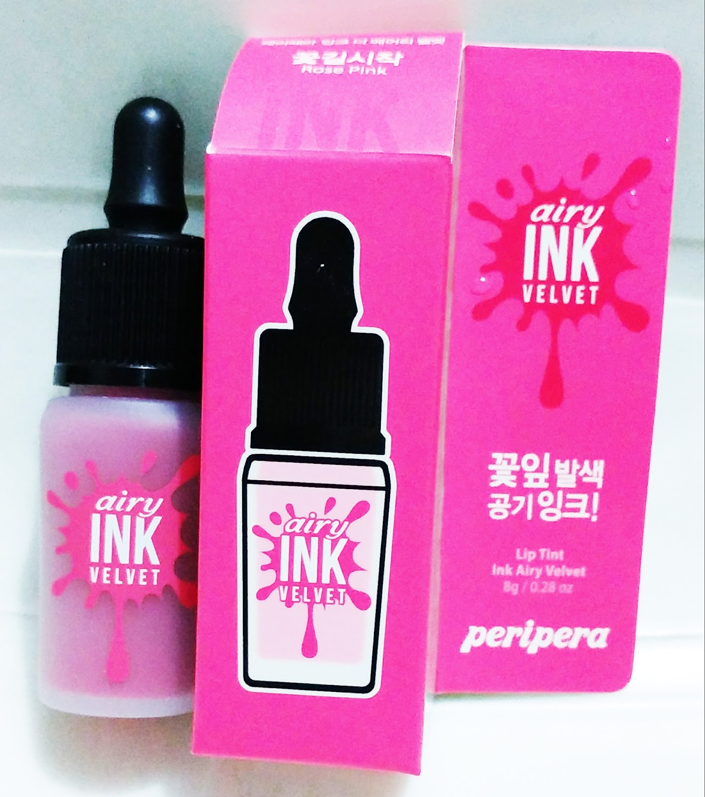 Peripera Ink Airy Velvet #14 Rose Pink - WateryScenery
