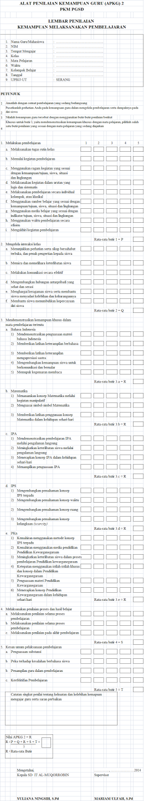 download Format APKG 1 dan 2 PKM Universitas Terbuka ( UT ) Terbaru ...
