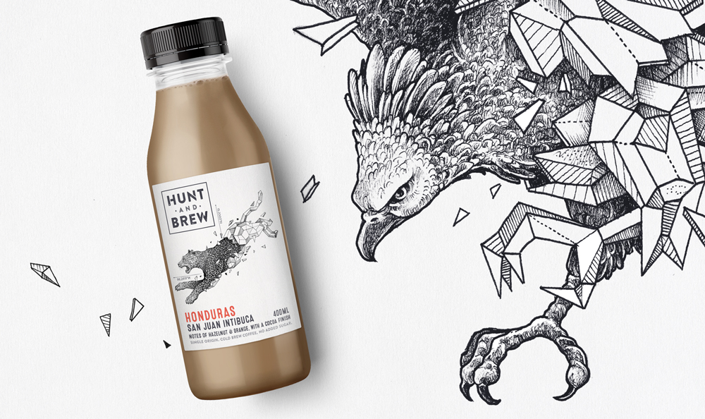 Hunt and Brew on Packaging of the World - Creative Package Design Gallery