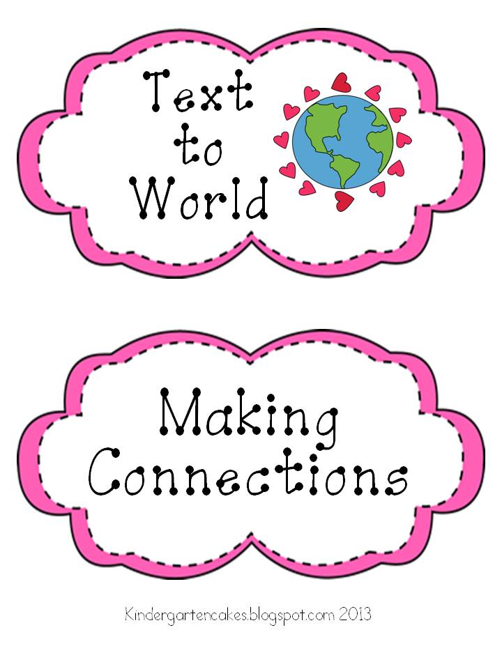 Kinder Cakes: Making Text Connections FREEBIE