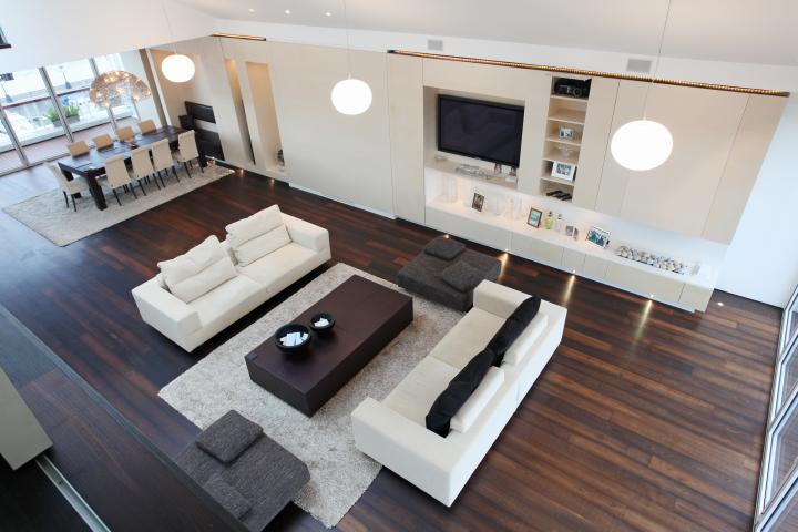 Casas Minimalistas y Modernas: LIVINGS COMEDOR INTEGRADOS I