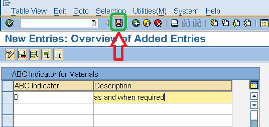 SAP MM : How to Create new ABC Indicator ? | sapGyan.com