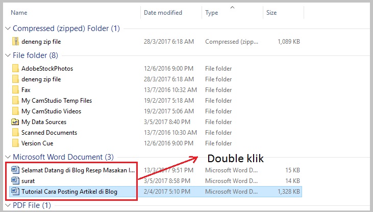 Cara Membuka Microsoft Word Paling Mudah Dan Praktis - Sinau Komputer